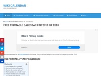wiki-calendar.com Domain Owner Whois and Analysis